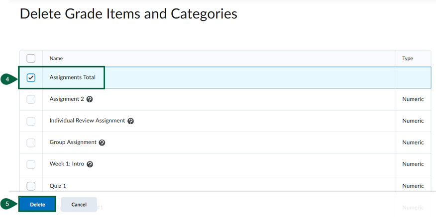 Using Grade Categories