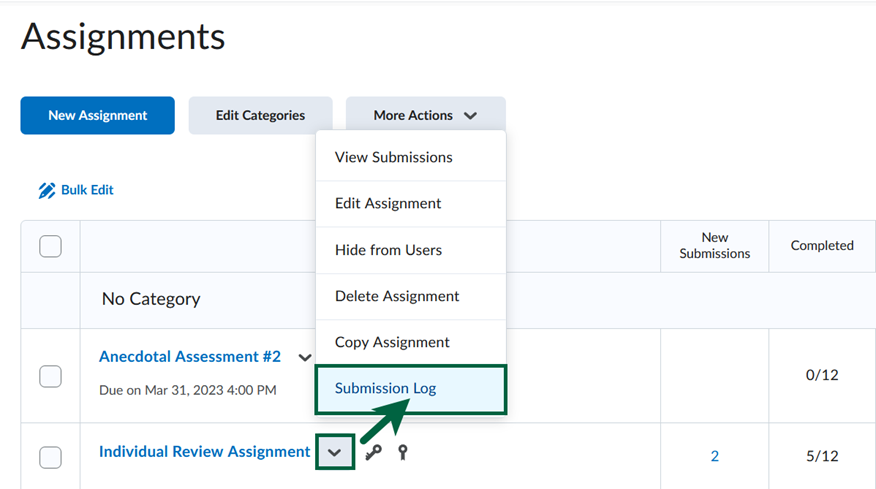 Tips for Assignments