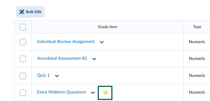 How to Add Bonus Marks in Grades
