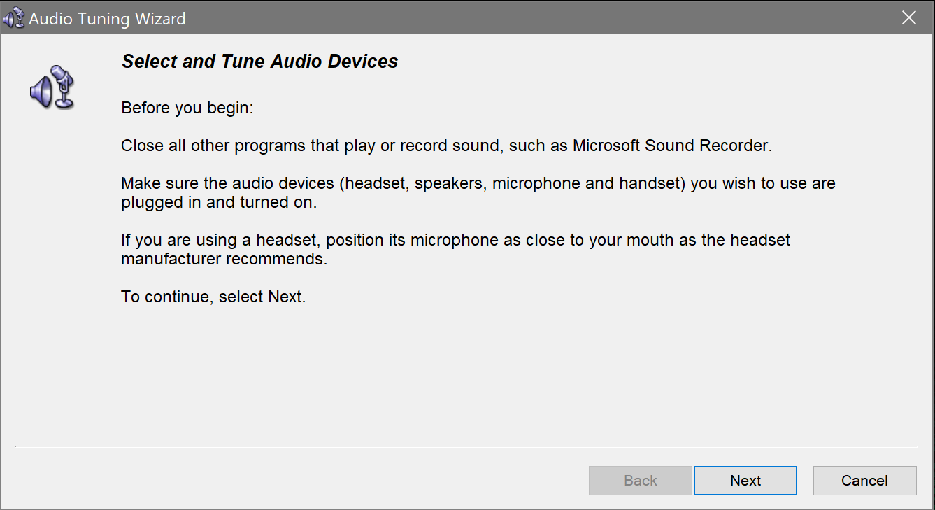 How do I configure my headset for usage with the softphone software?