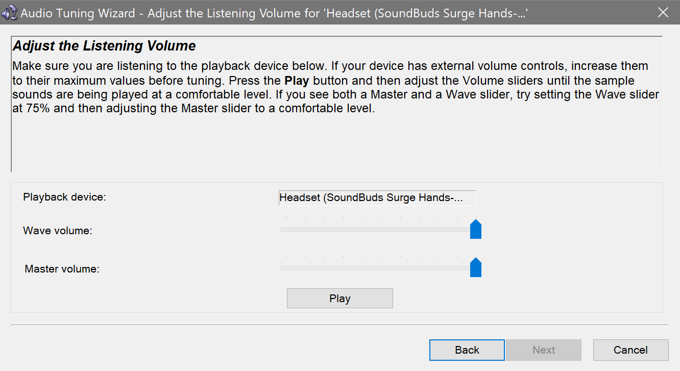How do I configure my headset for usage with the softphone software?