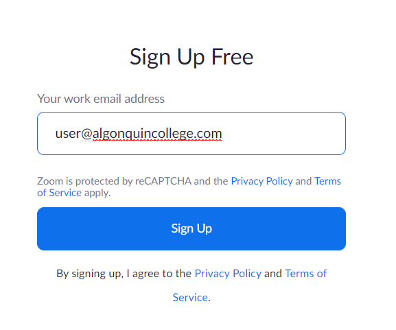 How to create a Zoom account