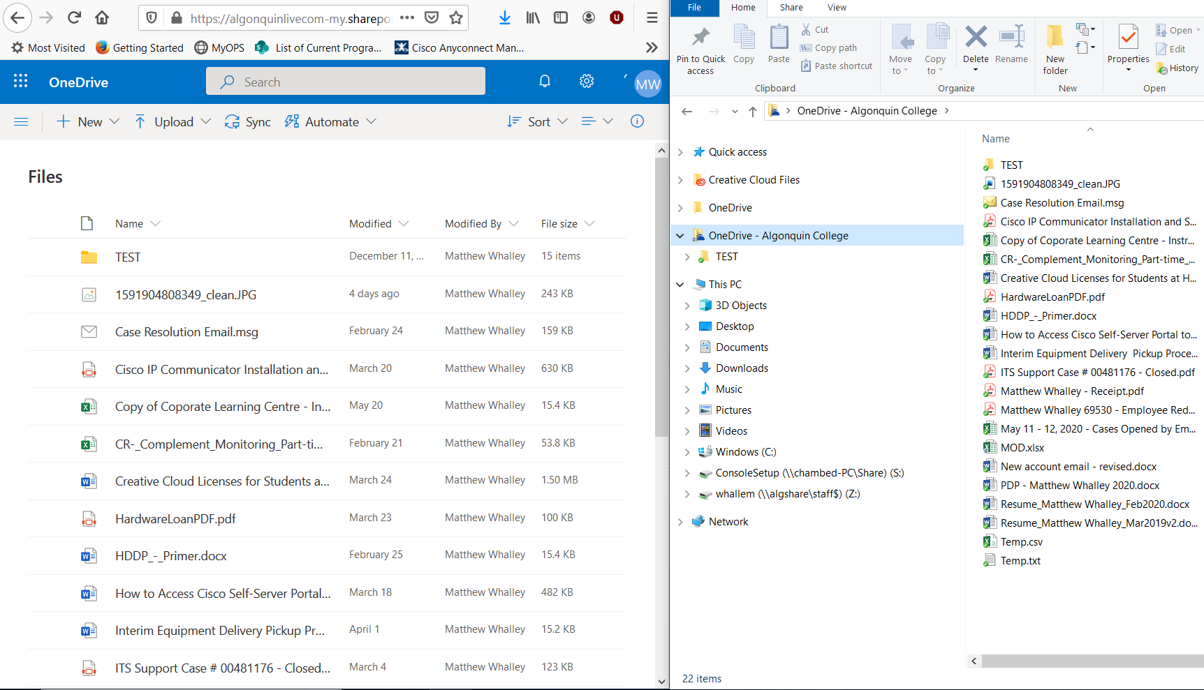 Backing Up your Local Files with OneDrive