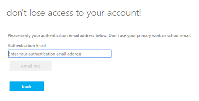 How do I configure my college email on my first login?