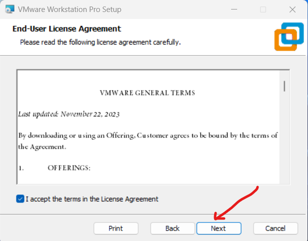 How to install VMware Workstation Pro (free for Personal Use)