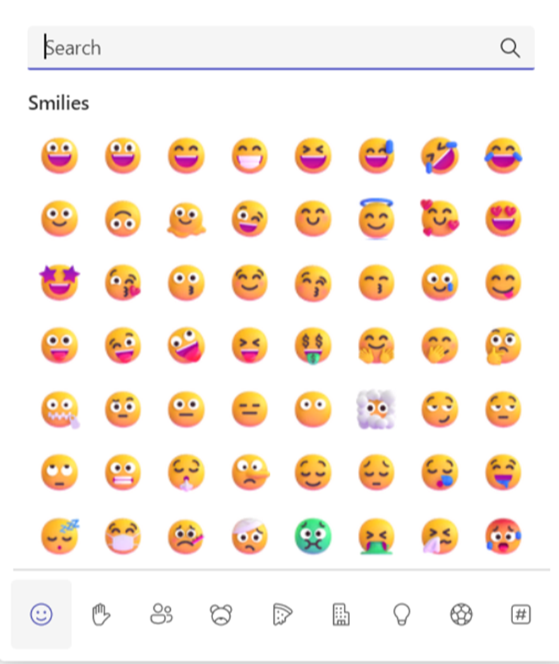 Microsoft Teams - Expanded reactions in Teams - News Detail