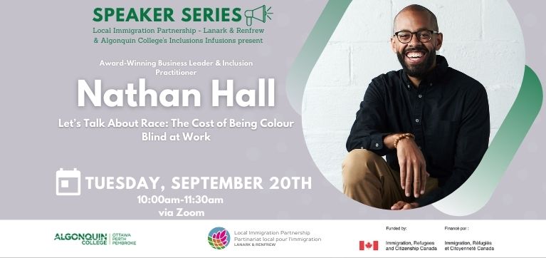 Nathan Hall - Let’s Talk About Race: The Cost of Being Colour Blind at ...