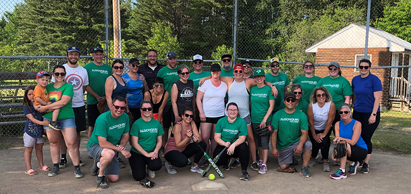 Pembroke Campus in the community - softball game with Pembroke Regional ...