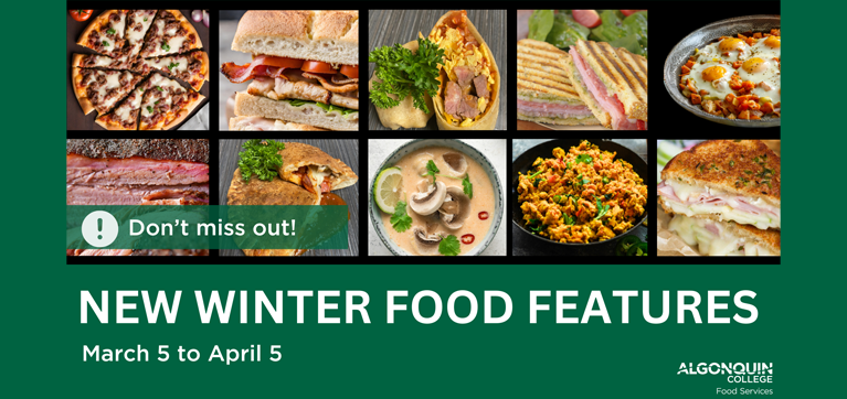 New food features at Algonquin College Food Services locations - News ...