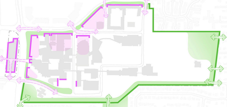 Master Campus Development Plan: Enhance edges, entries and connections ...