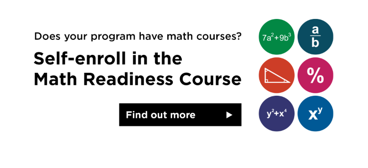 Supporting student success with College Math Readiness - News Detail